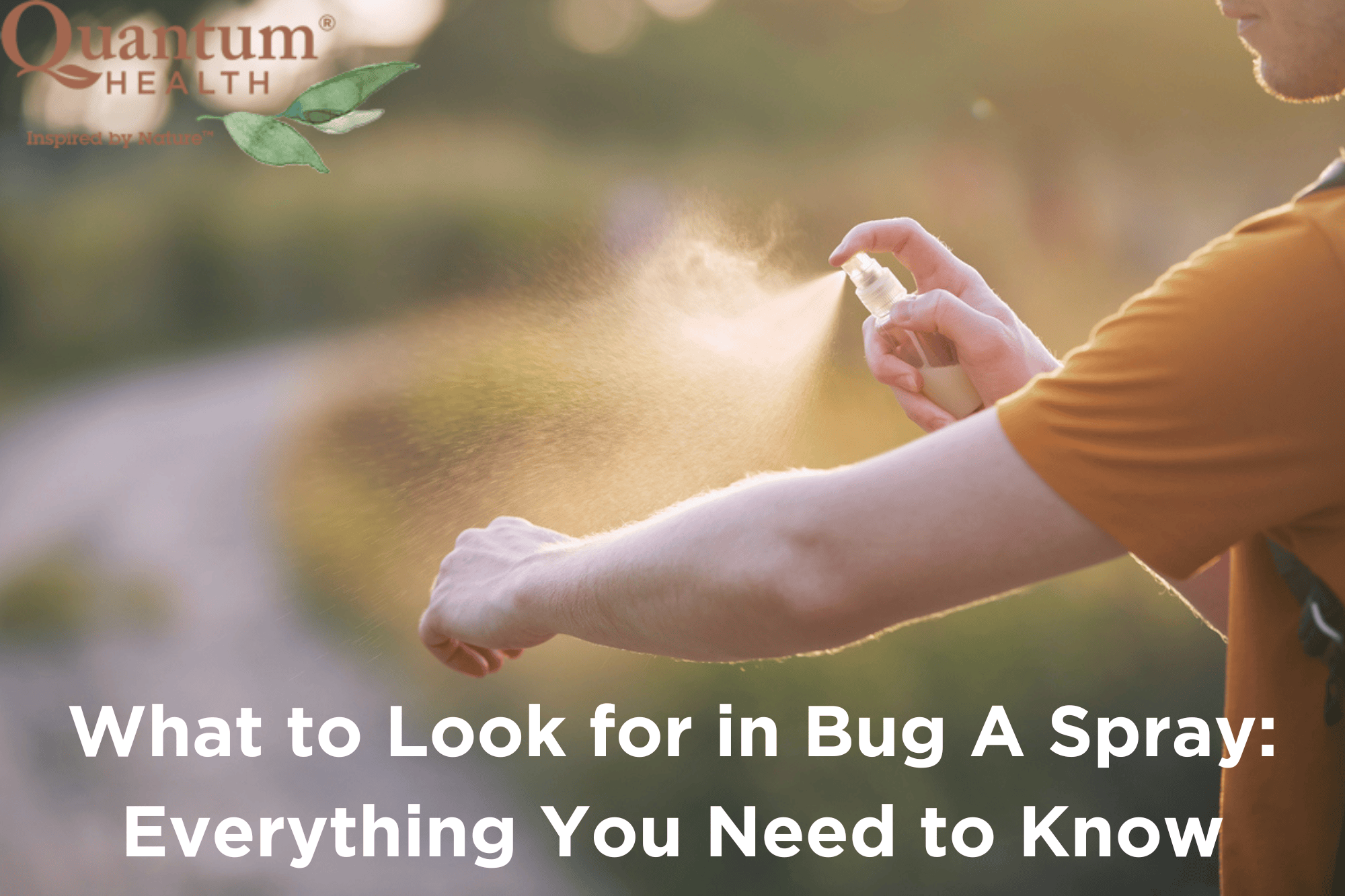 What to Look for in a Bug Spray - How to Choose the Right One