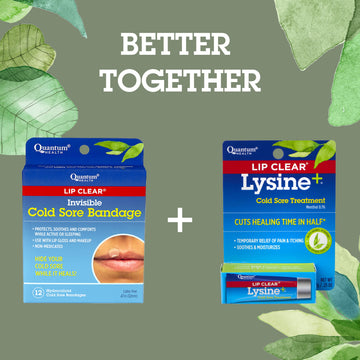 Lip Clear® Invisible Cold Sore Bandage® - Cold Sore Patch