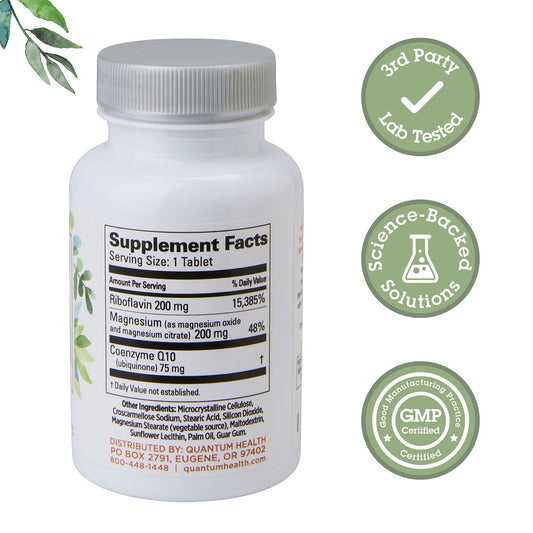 Quantum Health MigShield Magnesium Support Supplement