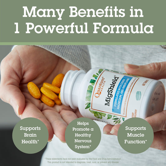Quantum Health MigShield Magnesium Support Supplement