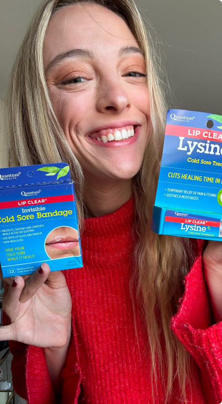 Lip Clear® Invisible Cold Sore Bandage® - Cold Sore Patch