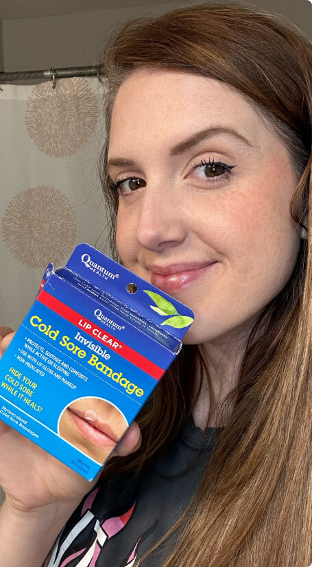 Lip Clear® Invisible Cold Sore Bandage® - Cold Sore Patch