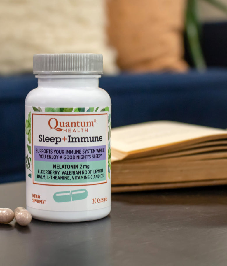 Melatonin Supplements for Sleep - Sleep Supplements + Immune Support