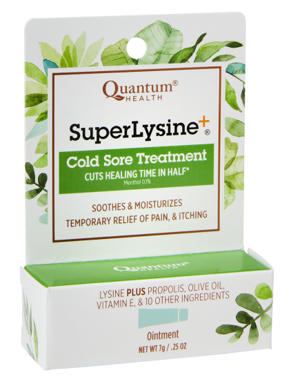 Lip Clear® Lysine Ointment - Cold Sore Treatment - Quantum Health